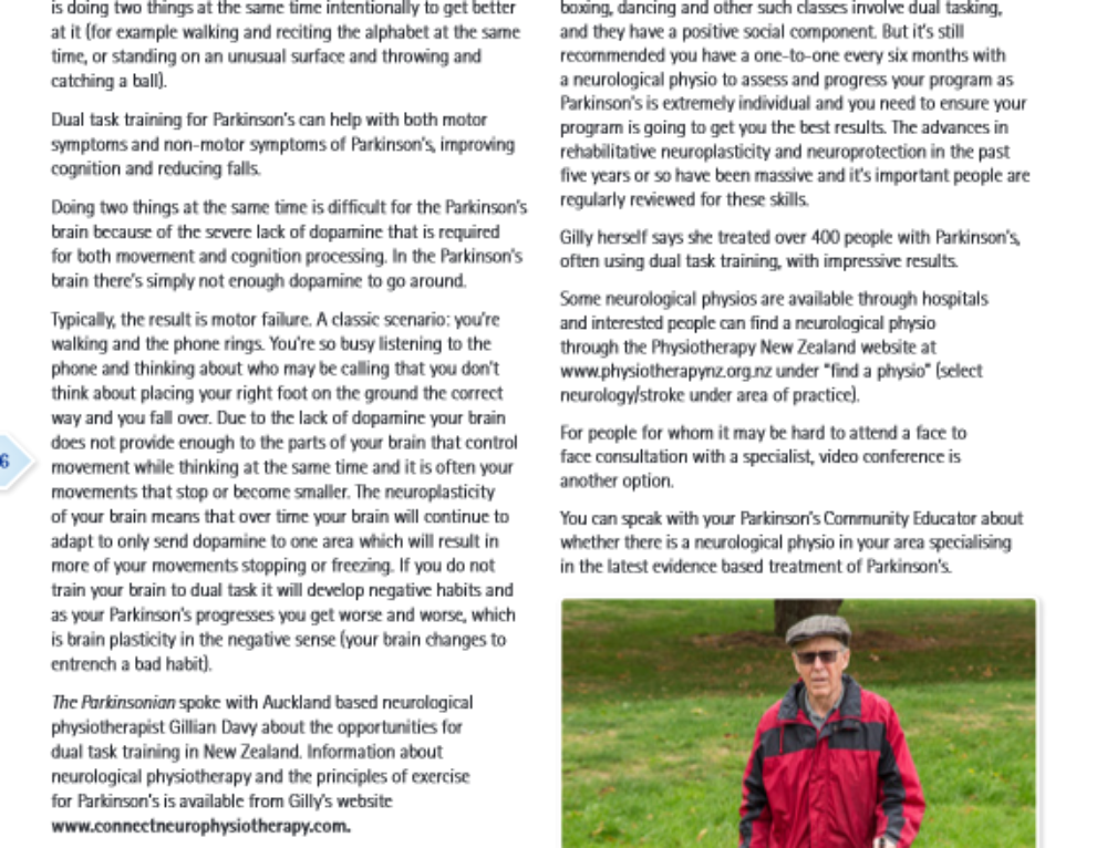 Parkinson's......Why Wait? - Connect Neuro Physiotherapy